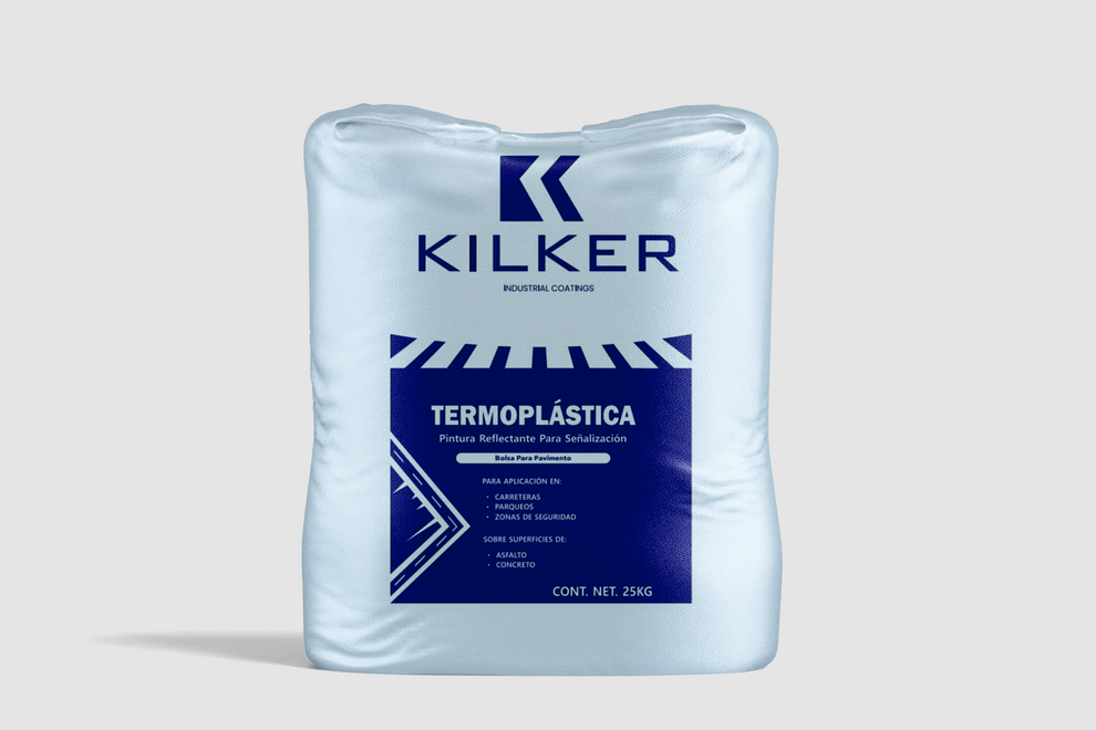 Pintura para señalamiento termoplastica saco de 20K – KILKER